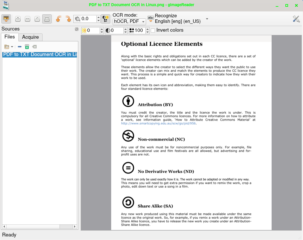 Convert PDF to TXT in GNU/Linux - How to To Turn Images, Scans and PDF ...